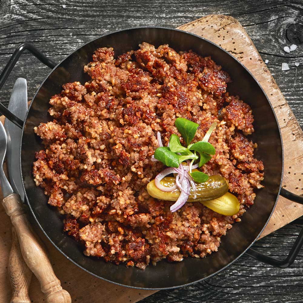 Knipp / Hackgrütze 500g – Bley Fleisch- und Wurstwaren